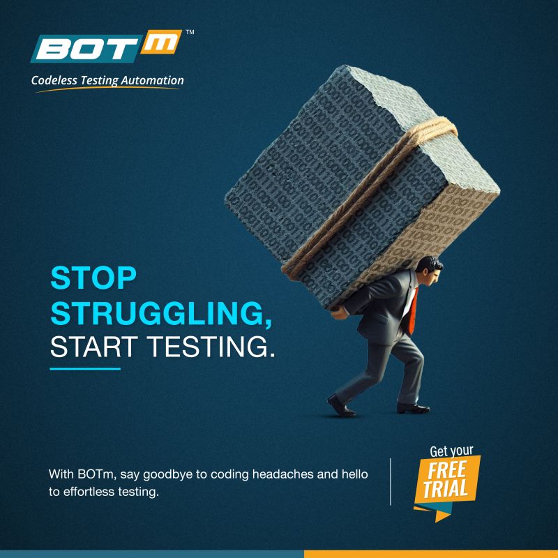 Free trial of BOTm's codeless automation solutions | BOTm Testing ... Free trial of BOTm's codeless automation solutions | BOTm Testing ...