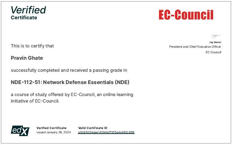 Pravin Ghate on LinkedIn: Happy to Share that I have successfully ... Pravin Ghate on LinkedIn: Happy to Share that I have successfully ...
