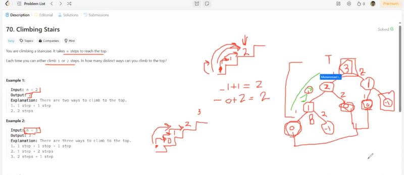 I had the pleasure of presenting the LeetCode problem I had the pleasure of presenting the LeetCode problem