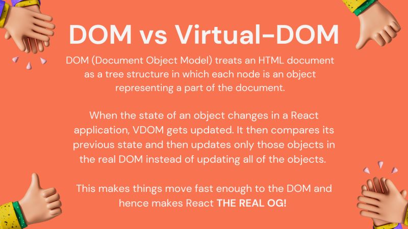 Rajdeep Chowdhury on LinkedIn: #reactjs #virtualdom #webdevelopment # ... Rajdeep Chowdhury on LinkedIn: #reactjs #virtualdom #webdevelopment # ...