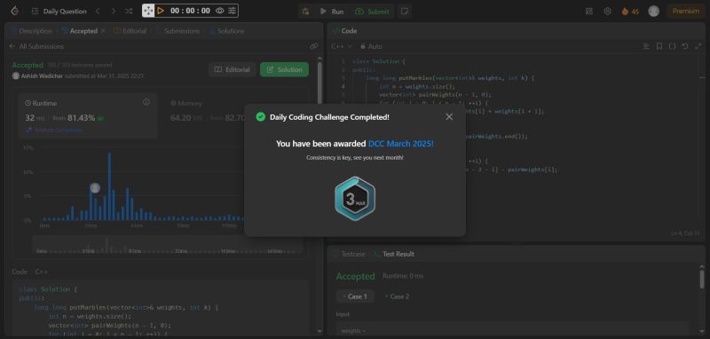 #codingjourney #dsa #leetcode #smallwins #consistency #growthmindset ... #codingjourney #dsa #leetcode #smallwins #consistency #growthmindset ...