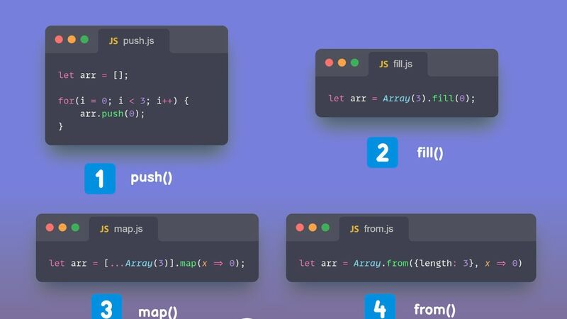 JavaScript tip 4 ways to initialize an array with a specific length ... JavaScript tip 4 ways to initialize an array with a specific length ...