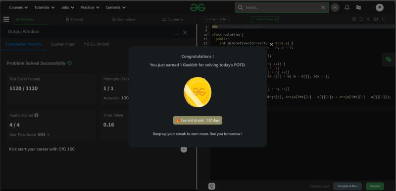 #gfg160 #geekstreak2024 #geeksforgeeks #codingchallenge #dsa # ... #gfg160 #geekstreak2024 #geeksforgeeks #codingchallenge #dsa # ...