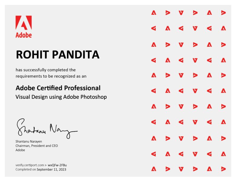 Rohit Pandita on LinkedIn: I’m happy to share that I’ve obtained a new ... Rohit Pandita on LinkedIn: I’m happy to share that I’ve obtained a new ...