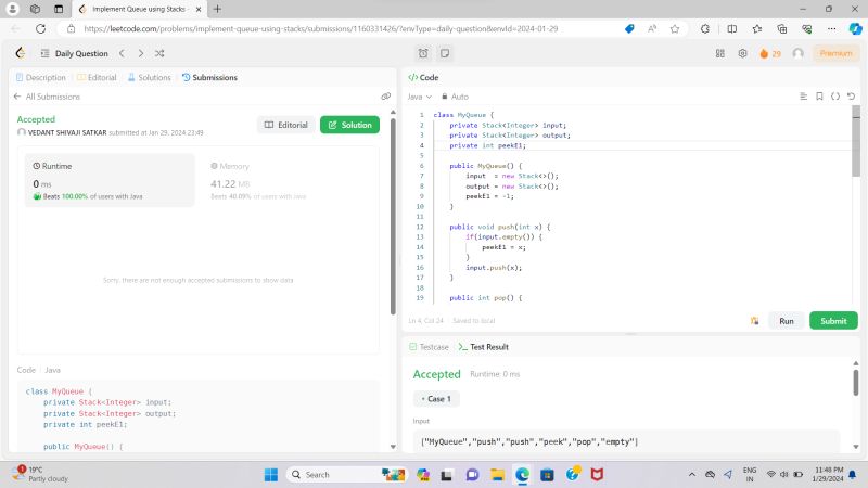 Vedant Satkar on LinkedIn: #day29 #geeksforgeeks #leetcode #dailycoding ... Vedant Satkar on LinkedIn: #day29 #geeksforgeeks #leetcode #dailycoding ...