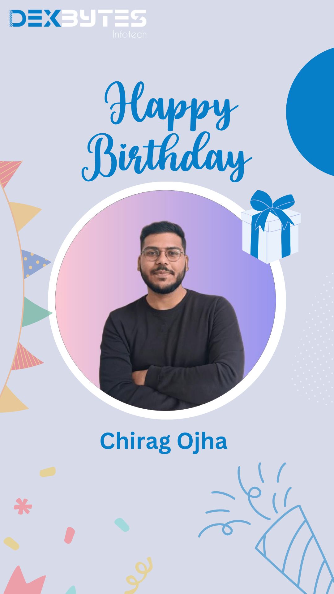 DexBytes Infotech Pvt Ltd on LinkedIn: Happy Birthday, Chirag Ojha ... DexBytes Infotech Pvt Ltd on LinkedIn: Happy Birthday, Chirag Ojha ...