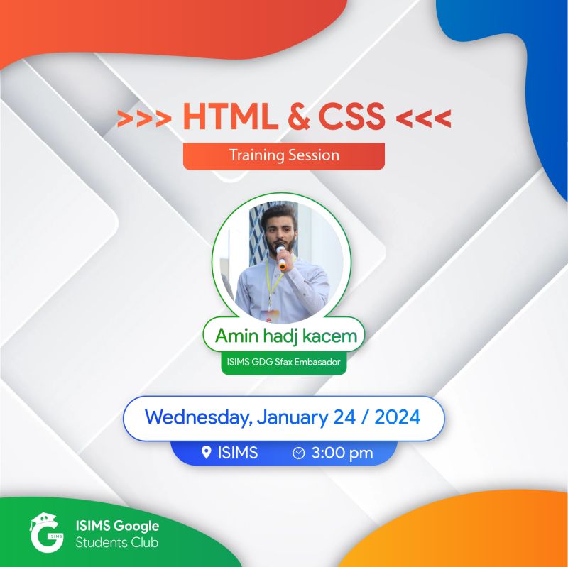 Amin Hadj Kacem on LinkedIn: #webdevelopment #html #css #trainingsession Amin Hadj Kacem on LinkedIn: #webdevelopment #html #css #trainingsession