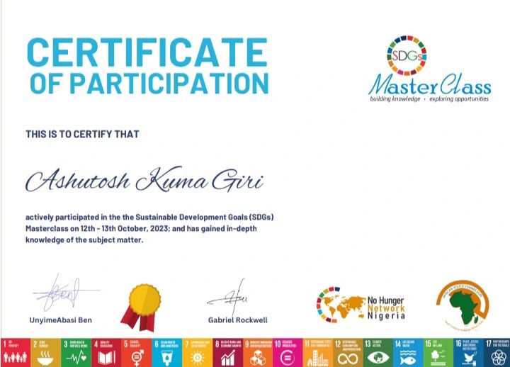 Mr.Ashutosh Kumar Giri on LinkedIn: Much appreciation to the SDGs ... Mr.Ashutosh Kumar Giri on LinkedIn: Much appreciation to the SDGs ...