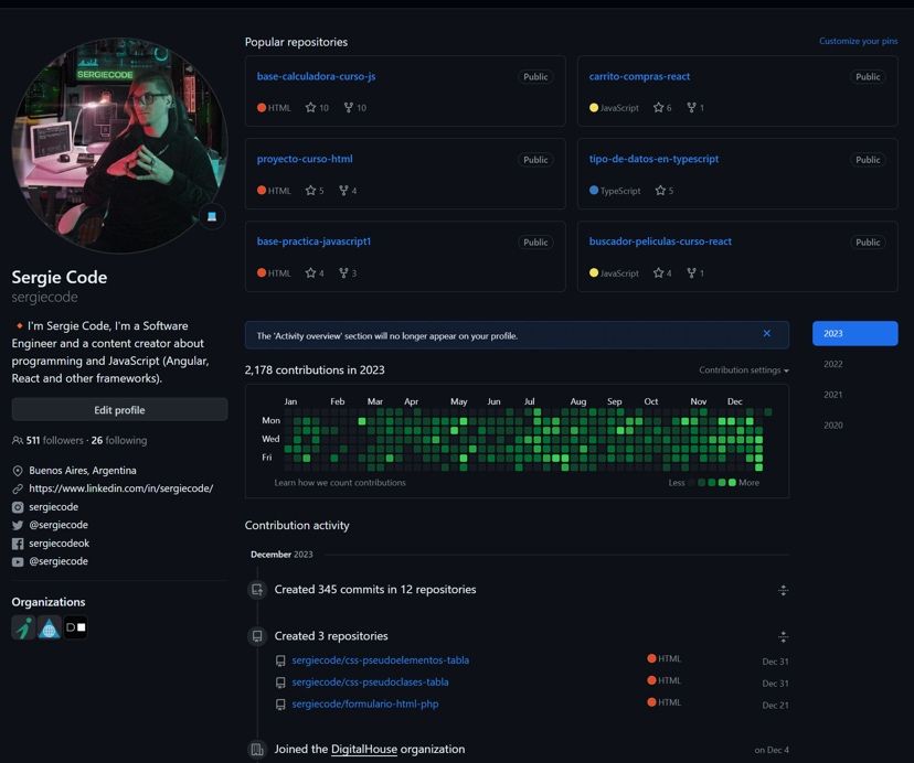 Sergie Code🧑🏼💻 en LinkedIn: #github Sergie Code🧑🏼💻 en LinkedIn: #github