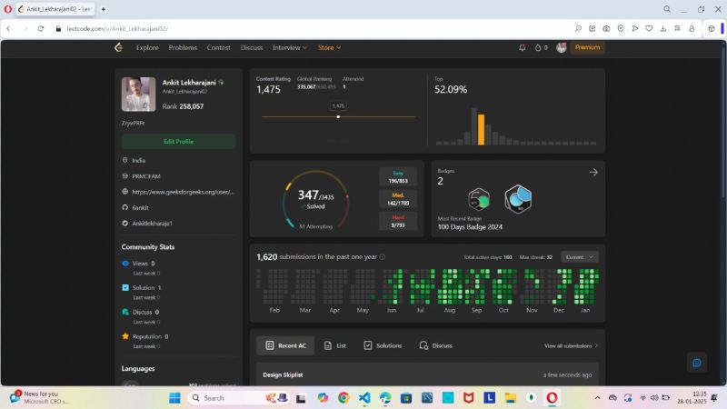 #leetcode #codingjourney #problemsolving #100daysofcode #january2025 ... #leetcode #codingjourney #problemsolving #100daysofcode #january2025 ...