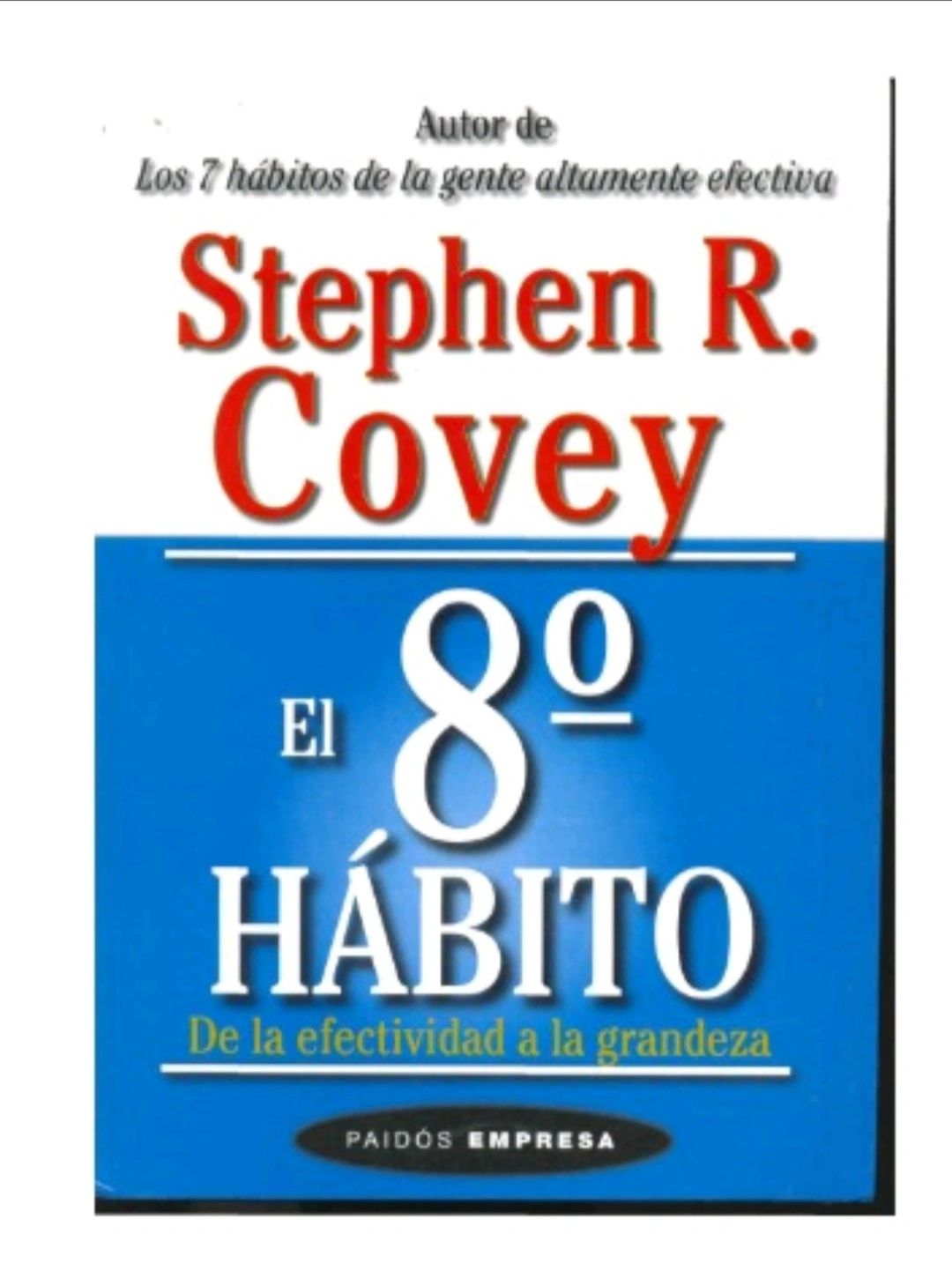 Kevvin Luna Picon en LinkedIn: Libro - El octavo habito, de la ... Kevvin Luna Picon en LinkedIn: Libro - El octavo habito, de la ...