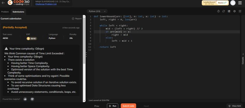 Hritabrata Das on LinkedIn: #codingchallenge #keepcoding #problemsolved ... Hritabrata Das on LinkedIn: #codingchallenge #keepcoding #problemsolved ...