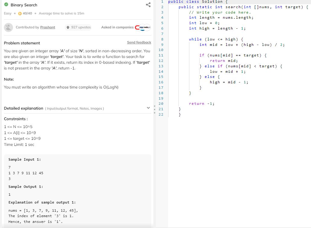 Akhil Raj on LinkedIn: #java #ninjaslayground #codingninjas Akhil Raj on LinkedIn: #java #ninjaslayground #codingninjas