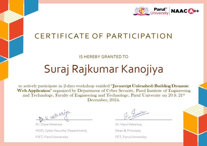 Suraj Kanojiya on LinkedIn: #javascript #webdevelopment Suraj Kanojiya on LinkedIn: #javascript #webdevelopment