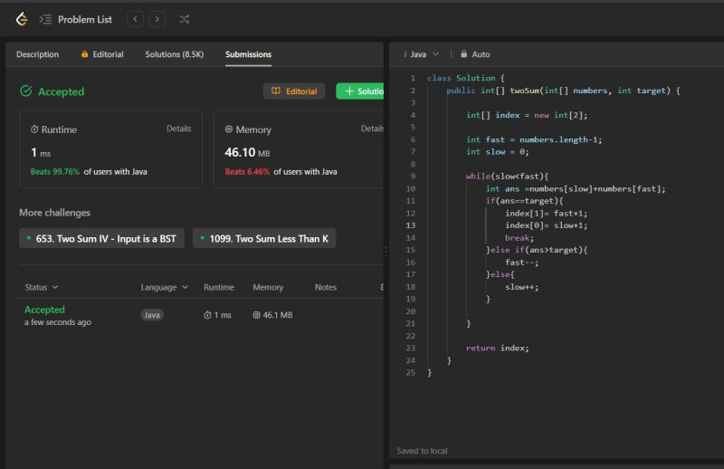 Om Wankhede on LinkedIn: #leetcode #100daysofcode #codingchallenge # ... Om Wankhede on LinkedIn: #leetcode #100daysofcode #codingchallenge # ...