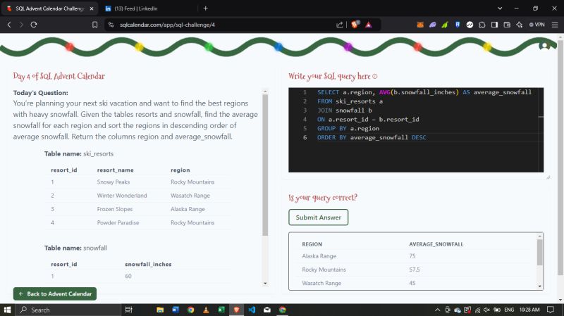 Jesufemi Adetomiwa on LinkedIn: #sql #sqlqueries #learnsql #sqlchallenges Jesufemi Adetomiwa on LinkedIn: #sql #sqlqueries #learnsql #sqlchallenges