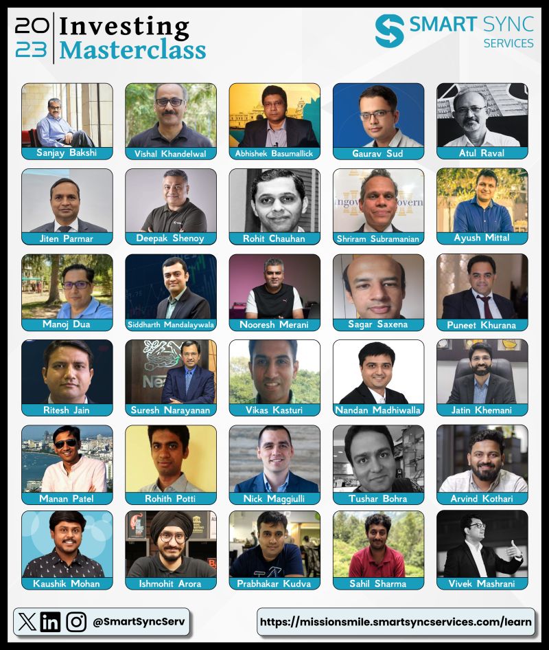 Investing Masterclass with MissioN SMILE | Ankit Kanodia posted on the ... Investing Masterclass with MissioN SMILE | Ankit Kanodia posted on the ...
