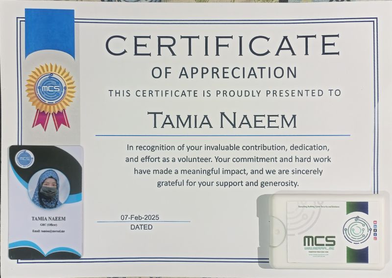 Tamia Naeem on LinkedIn: #cybersecurity #isms #iso27001 #meraal # ... Tamia Naeem on LinkedIn: #cybersecurity #isms #iso27001 #meraal # ...