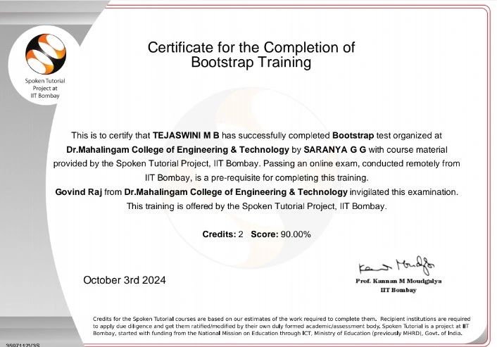 Tejaswini MB on LinkedIn: #webdevelopment #bootstrap #techskills # ... Tejaswini MB on LinkedIn: #webdevelopment #bootstrap #techskills # ...