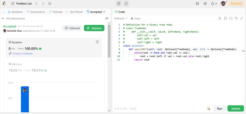 Abdullah Niaz on LinkedIn: #binarysearchtree #leetcode #problemsolving ... Abdullah Niaz on LinkedIn: #binarysearchtree #leetcode #problemsolving ...