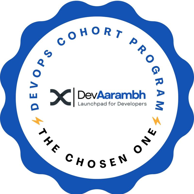 Sarthak Sharma on LinkedIn: #devops #devaarambh Sarthak Sharma on LinkedIn: #devops #devaarambh