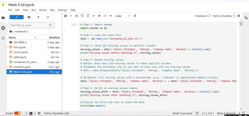 Blessing Omosebi on LinkedIn: #dataanalysis #python #learning # ... Blessing Omosebi on LinkedIn: #dataanalysis #python #learning # ...