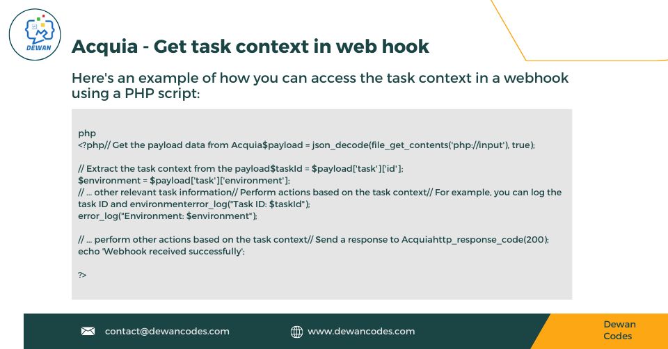 How to access task context with PHP script | Dewan Codes posted on the ... How to access task context with PHP script | Dewan Codes posted on the ...