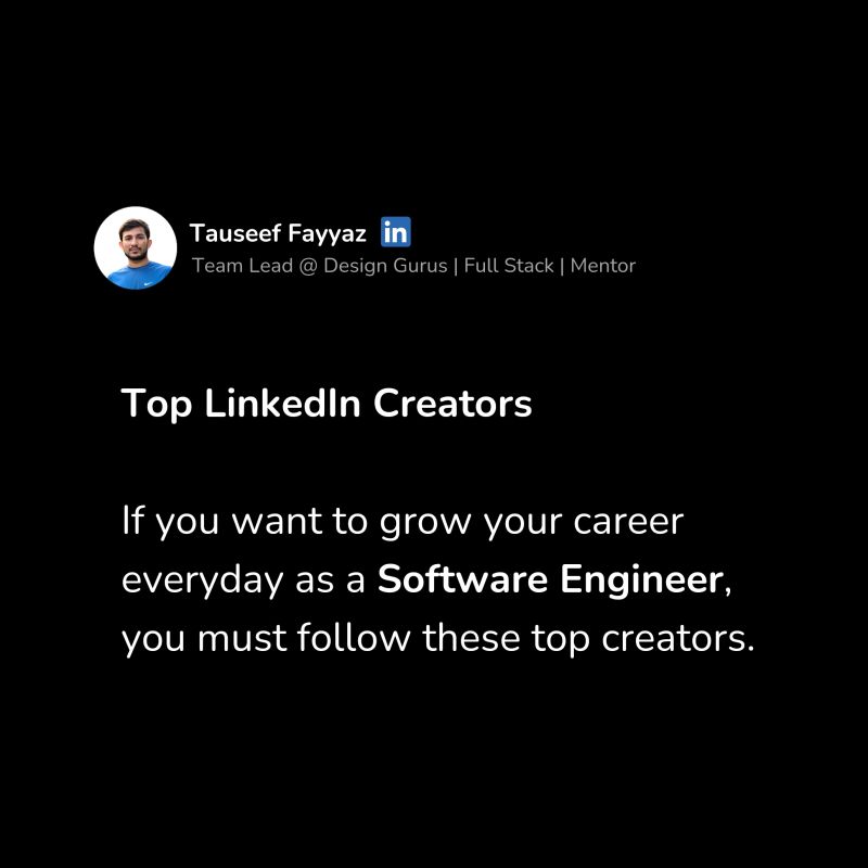 Tauseef Fayyaz on LinkedIn: #software #coding #programming #career # ... Tauseef Fayyaz on LinkedIn: #software #coding #programming #career # ...