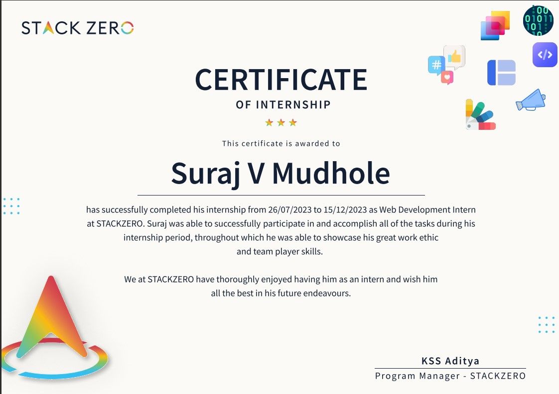 SURAJ MUDHOLE on LinkedIn: #backenddevelopment SURAJ MUDHOLE on LinkedIn: #backenddevelopment