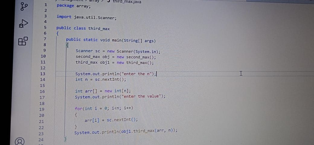 Jyoti Panchtilak on LinkedIn: third maximum in java Jyoti Panchtilak on LinkedIn: third maximum in java