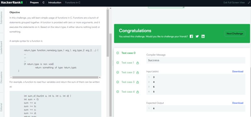Naveen Kumar on LinkedIn: #cprogramming #hackerrank #coding # ... Naveen Kumar on LinkedIn: #cprogramming #hackerrank #coding # ...