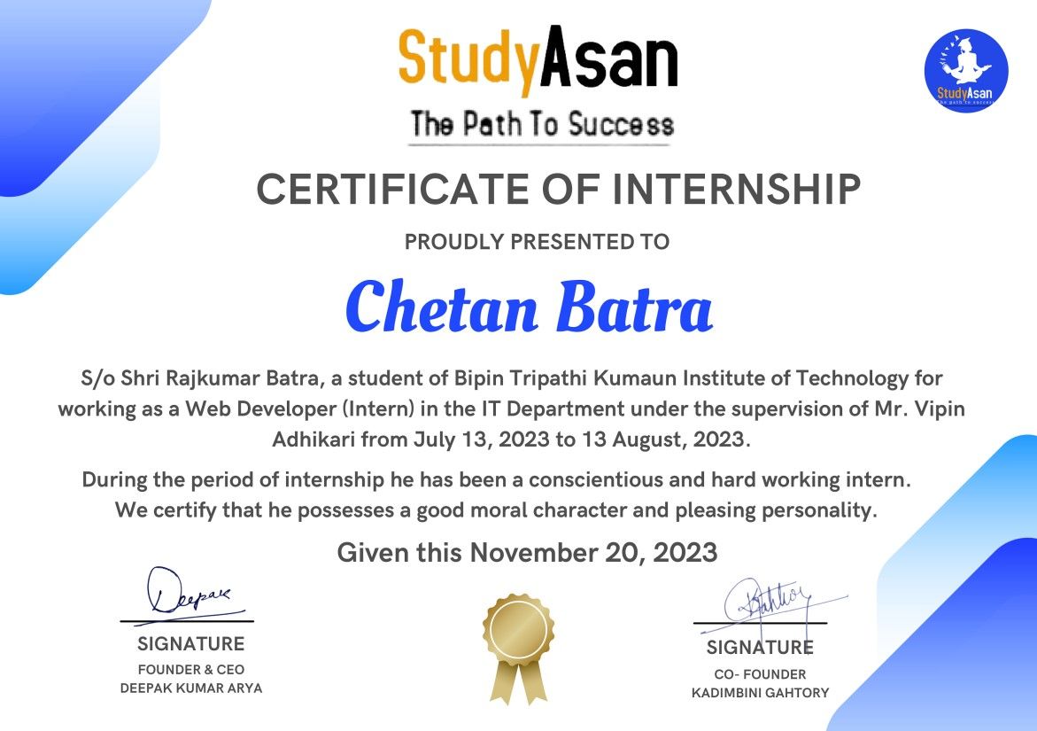 Chetan Batra on LinkedIn: #connections Chetan Batra on LinkedIn: #connections