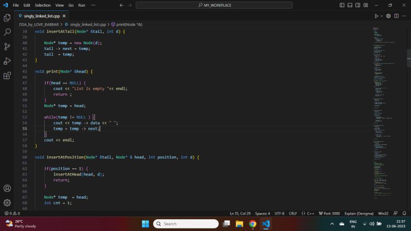 #90daysofcode #learninglinkedlists #codingjourney | Anshu Kumar Bishwas #90daysofcode #learninglinkedlists #codingjourney | Anshu Kumar Bishwas