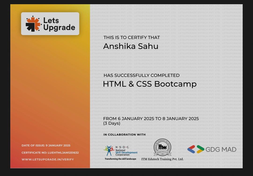 #webdevelopment #html #css #skillupgrade #letsupgrade #learningjourney ... #webdevelopment #html #css #skillupgrade #letsupgrade #learningjourney ...