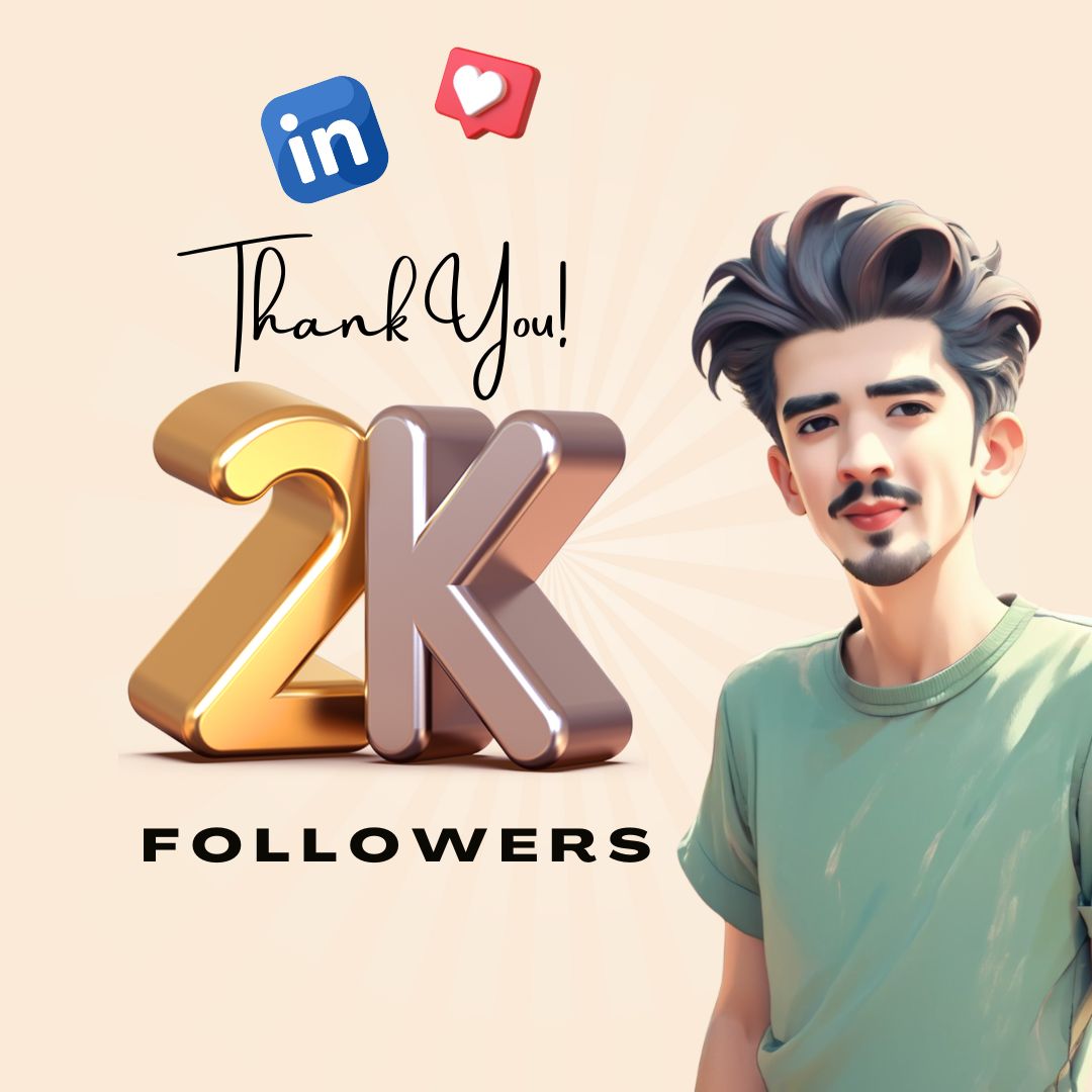 My LinkedIn network reaches 2,000 followers | Ameer Hamza Khan posted ... My LinkedIn network reaches 2,000 followers | Ameer Hamza Khan posted ...