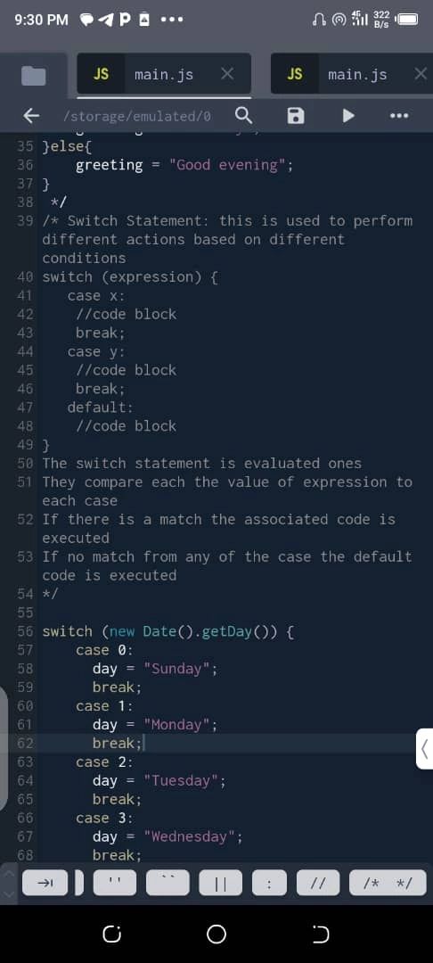 Emmanuel chibuzor on LinkedIn: #aj90js #javascript #coding # ... Emmanuel chibuzor on LinkedIn: #aj90js #javascript #coding # ...