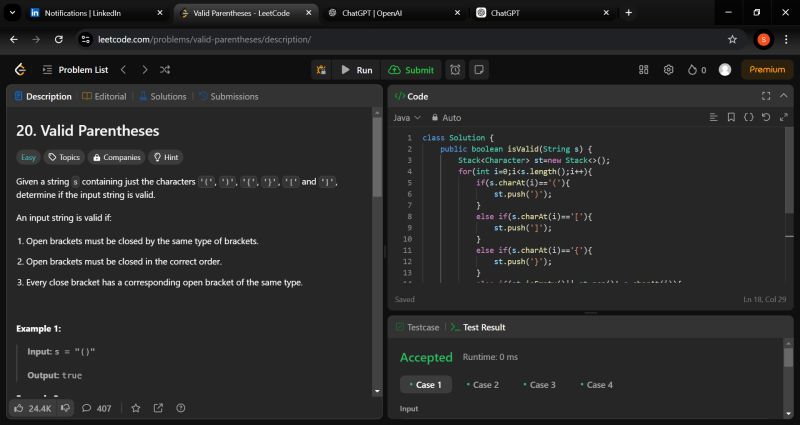 Sathana N on LinkedIn: Solved LeetCode problems using Java! Excited to ... Sathana N on LinkedIn: Solved LeetCode problems using Java! Excited to ...