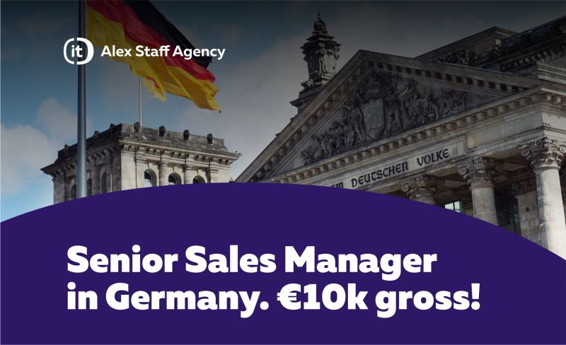 Alex Staff Agency on LinkedIn: #vacancy #germanyjob #seniorsalesmanager Alex Staff Agency on LinkedIn: #vacancy #germanyjob #seniorsalesmanager