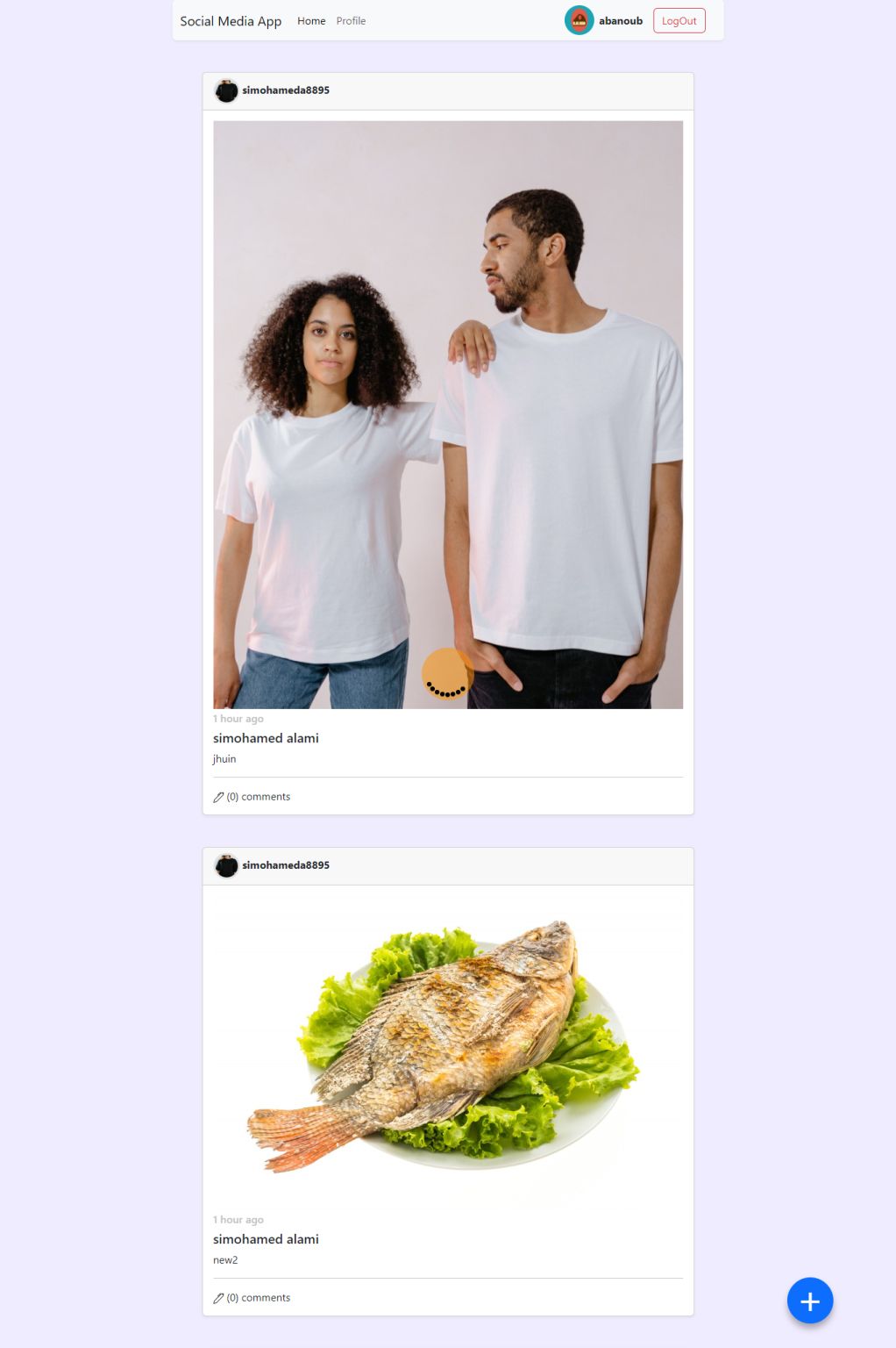 Mini FaceBook Project using html , css , javascript , bootstrap , axios ... Mini FaceBook Project using html , css , javascript , bootstrap , axios ...