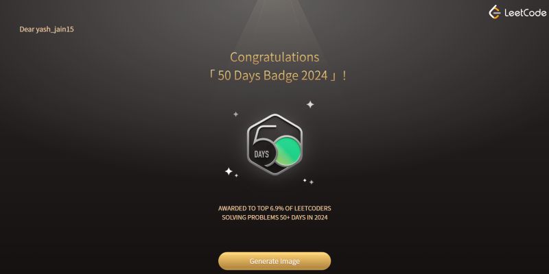 YASH JAIN on LinkedIn: #leetcode #codingjourney #achievement YASH JAIN on LinkedIn: #leetcode #codingjourney #achievement