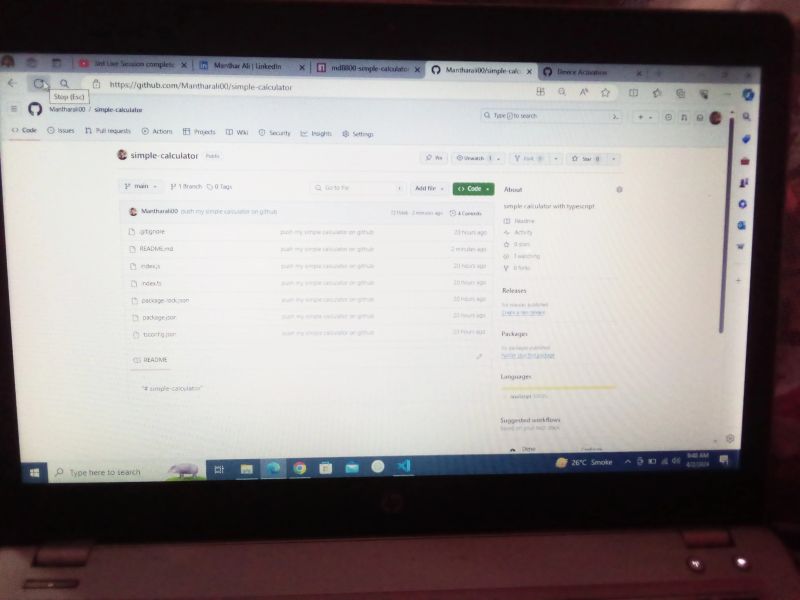 Manthar Ali on LinkedIn: #github #coding #opensource #calculator # ... Manthar Ali on LinkedIn: #github #coding #opensource #calculator # ...
