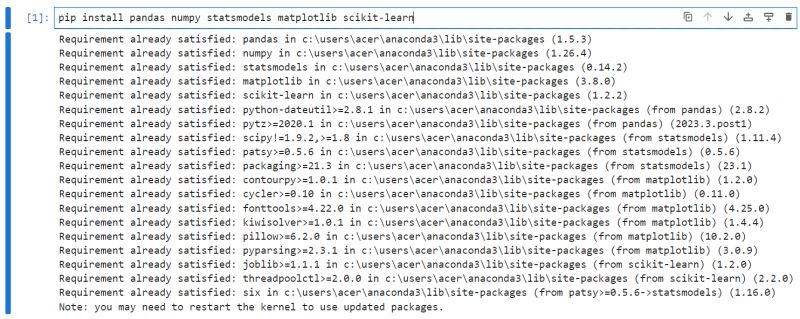 Praveen Barange on LinkedIn: #pip #pandas #numpy #statsmodels # ... Praveen Barange on LinkedIn: #pip #pandas #numpy #statsmodels # ...