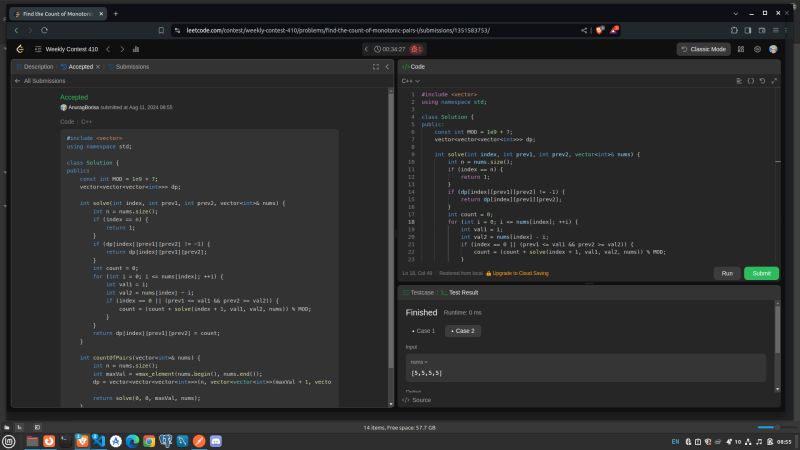 Anurag Borisa on LinkedIn: #leetcode #contest #problemsolving Anurag Borisa on LinkedIn: #leetcode #contest #problemsolving