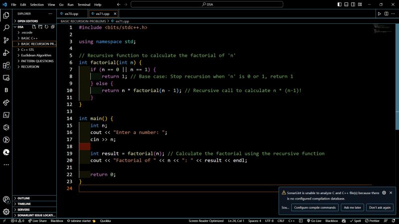Prithviraj Panda on LinkedIn: #100daysofcode #recursion #codingskills # ... Prithviraj Panda on LinkedIn: #100daysofcode #recursion #codingskills # ...