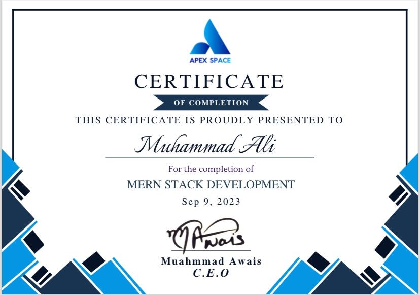 Muhammad Ali on LinkedIn: #mern #javascript #framework #reactjs #nodejs ... Muhammad Ali on LinkedIn: #mern #javascript #framework #reactjs #nodejs ...