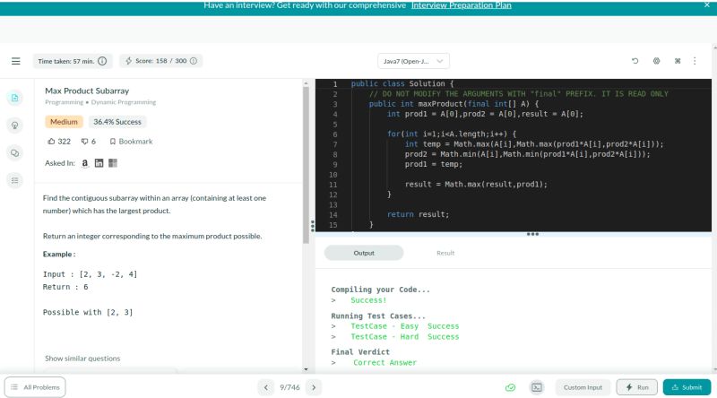 How I solved Max Product Subarray problem | Yusuf Shaikh posted on the ... How I solved Max Product Subarray problem | Yusuf Shaikh posted on the ...