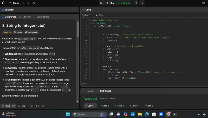 Disha Karnayake on LinkedIn: #leetcode #codingchallenge #programming # ... Disha Karnayake on LinkedIn: #leetcode #codingchallenge #programming # ...