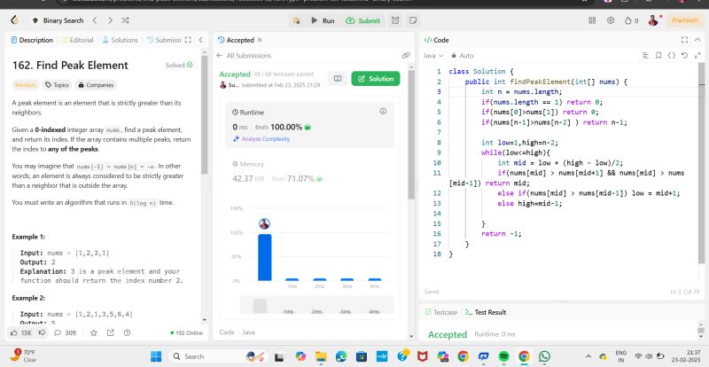 Sumit Kumar Das on LinkedIn: #leetcode #leetcode #java #75daysofleetcode Sumit Kumar Das on LinkedIn: #leetcode #leetcode #java #75daysofleetcode