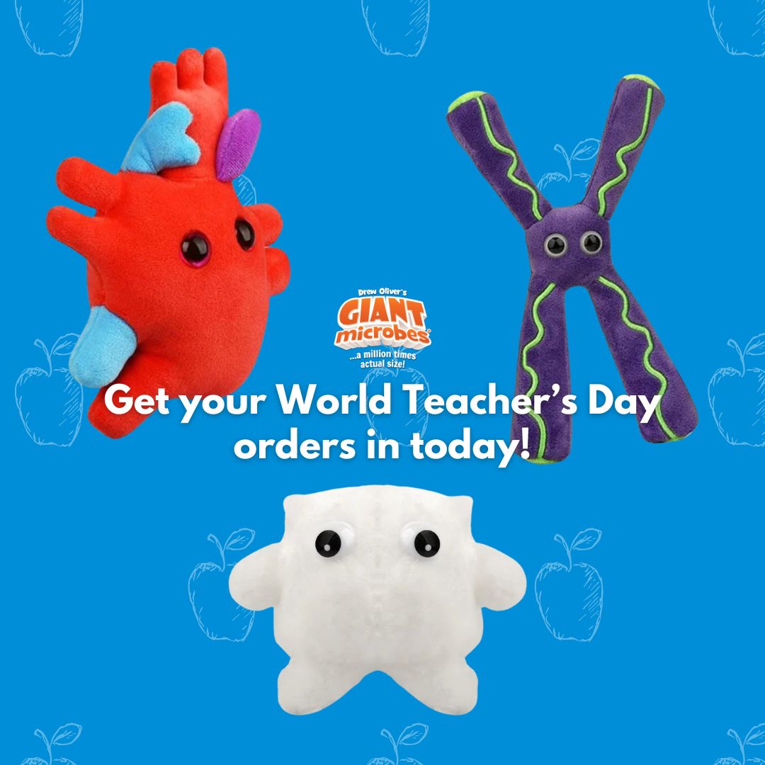 GIANTmicrobes, Inc on LinkedIn: #worldteachersday #giantmicrobes #education GIANTmicrobes, Inc on LinkedIn: #worldteachersday #giantmicrobes #education