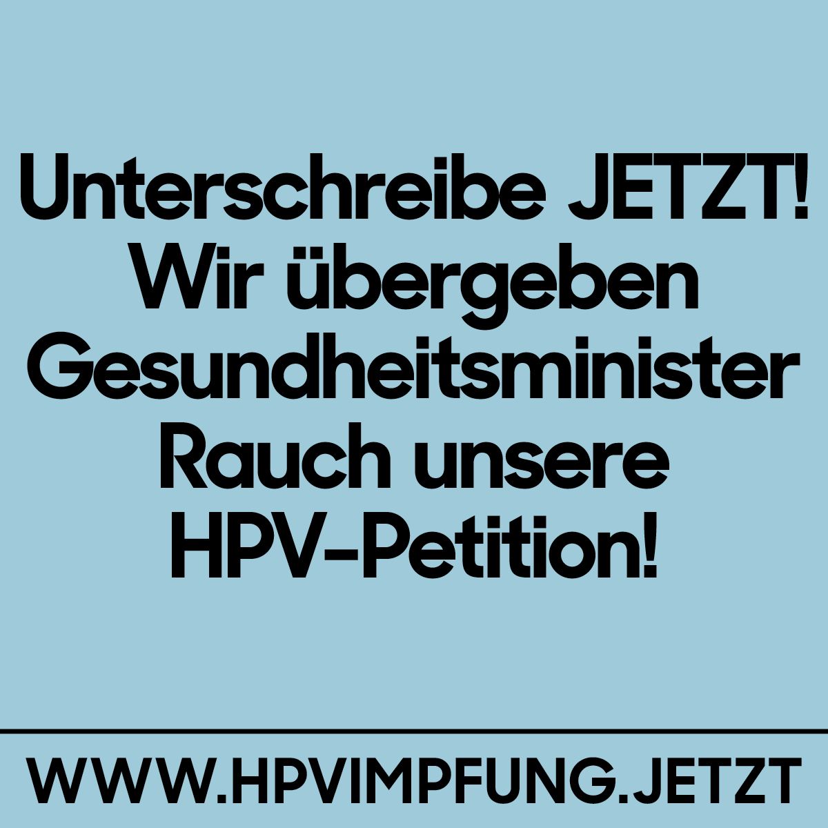 Nächste Woche ist es soweit! | HPV-Impfung jetzt! Nächste Woche ist es soweit! | HPV-Impfung jetzt!